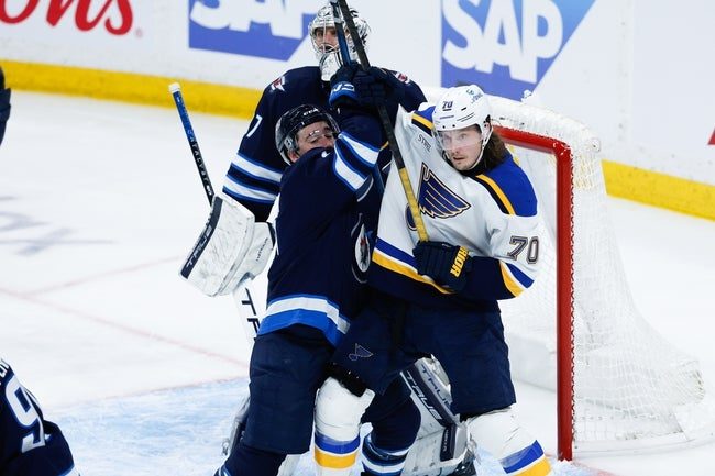 Winnipeg Jets vs St. Louis Blues Prediction NHL Picks