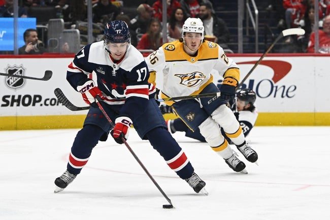 Nashville Predators vs Washington Capitals Prediction NHL Picks 11/6/24