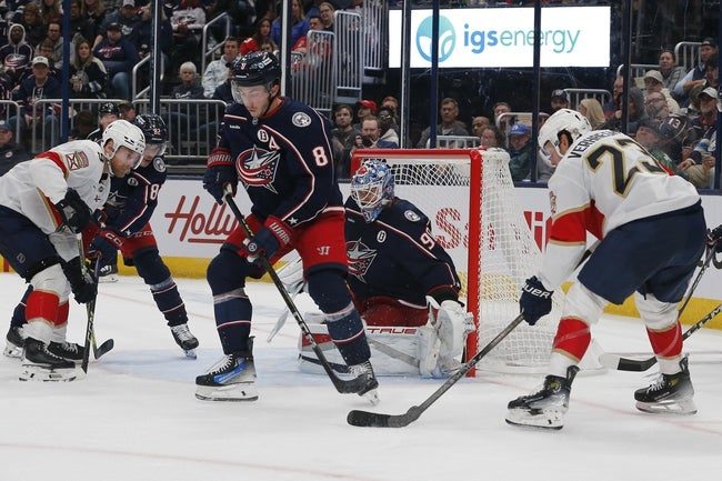 Florida Panthers vs Columbus Blue Jackets Prediction NHL Picks