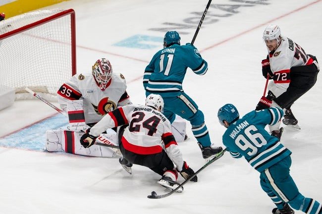 San Jose Sharks vs Ottawa Senators Prediction NHL Picks