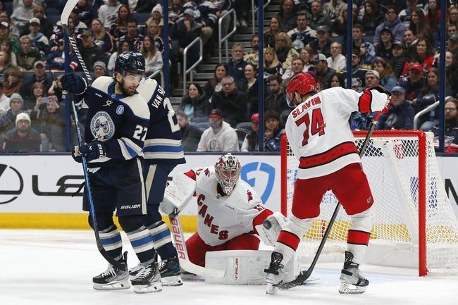 Columbus Blue Jackets vs Carolina Hurricanes Prediction NHL Picks