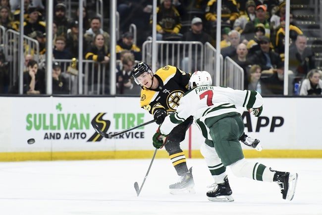 Boston Bruins vs Minnesota Wild Prediction NHL Picks