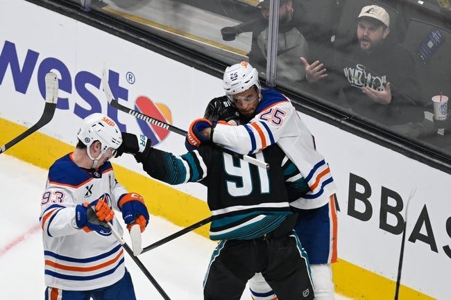 San Jose Sharks vs Edmonton Oilers Prediction NHL Picks